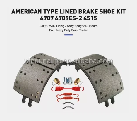 Brake Shoe Repair Kit E-2402ahd E-2402hd Brake Shoe Hardware Kits For ...