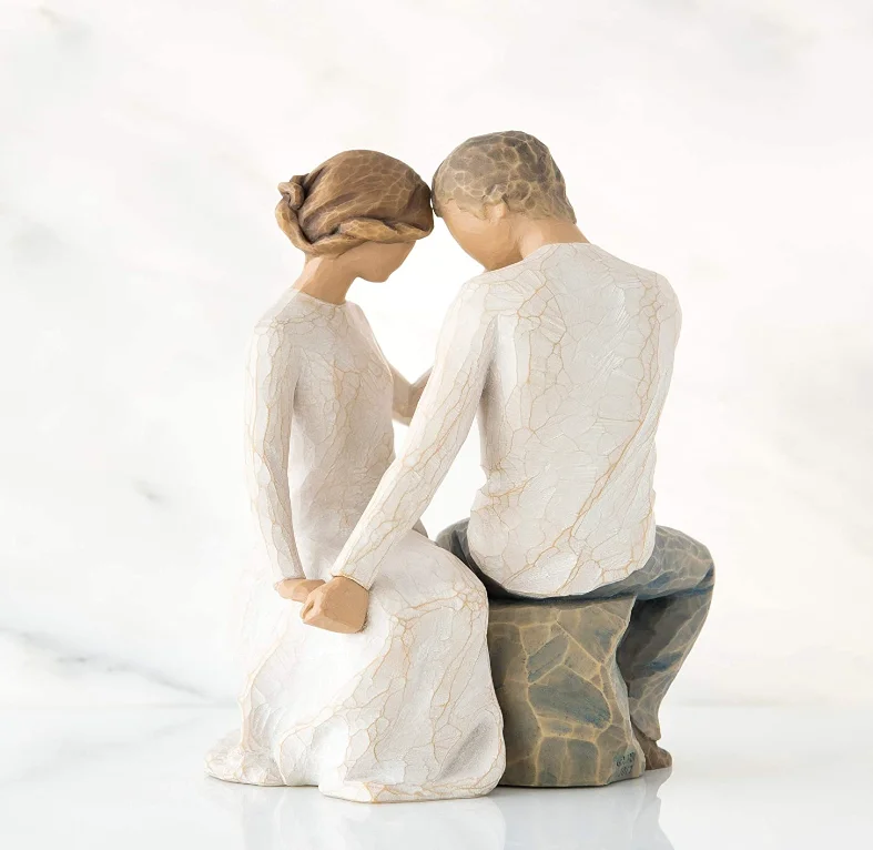 Willow Tree Around You Figure Custom Figurine Personalized Sculpture ...