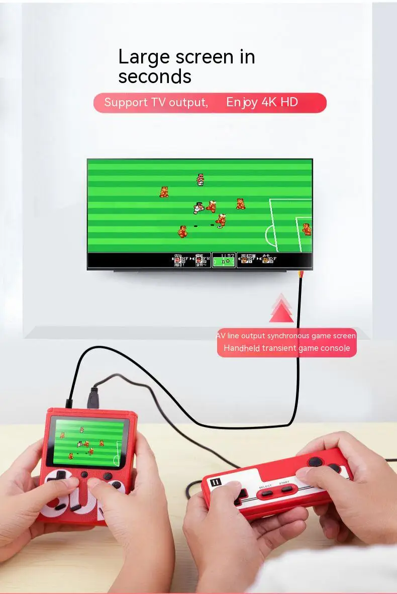 Medome Sup 400 In 1 Mini Portable Handheld Video Tv Wireless Retro Game ...