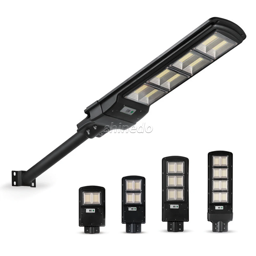 Outdoor Lighting 336 Led Garden Lights Big Solar Panel Lamps Waterproof ...