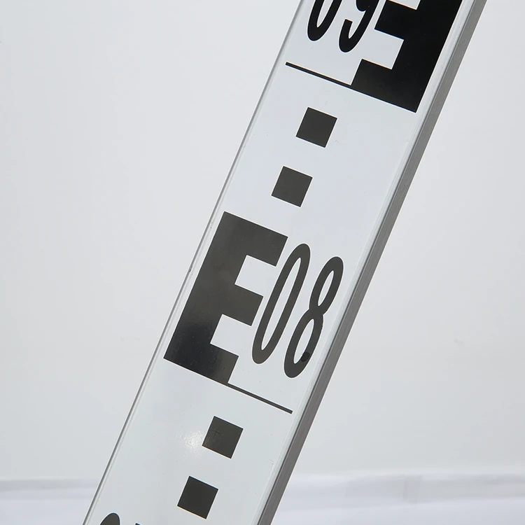 SC-5L 5meters Aluminium Survey Leveling Staff Rod Invar Barcode Staff