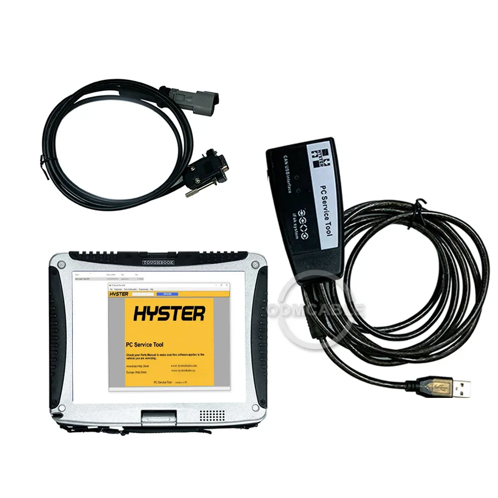 V4.95 For Hyster Yale Forklift Diagnosis Scanner Yale Hyster Pc Service ...