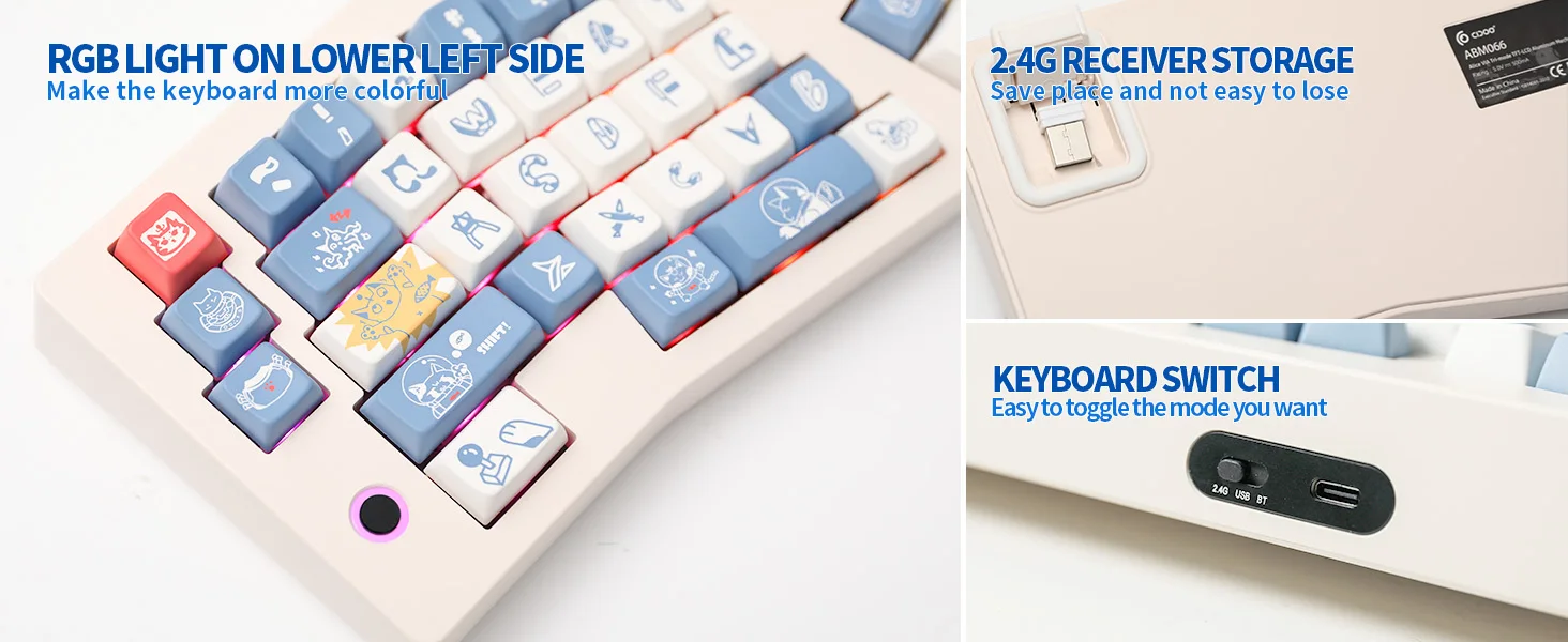 Factory Cidoo Abm066 Via Hot Swappable Mechanical Keyboard Magnet ...