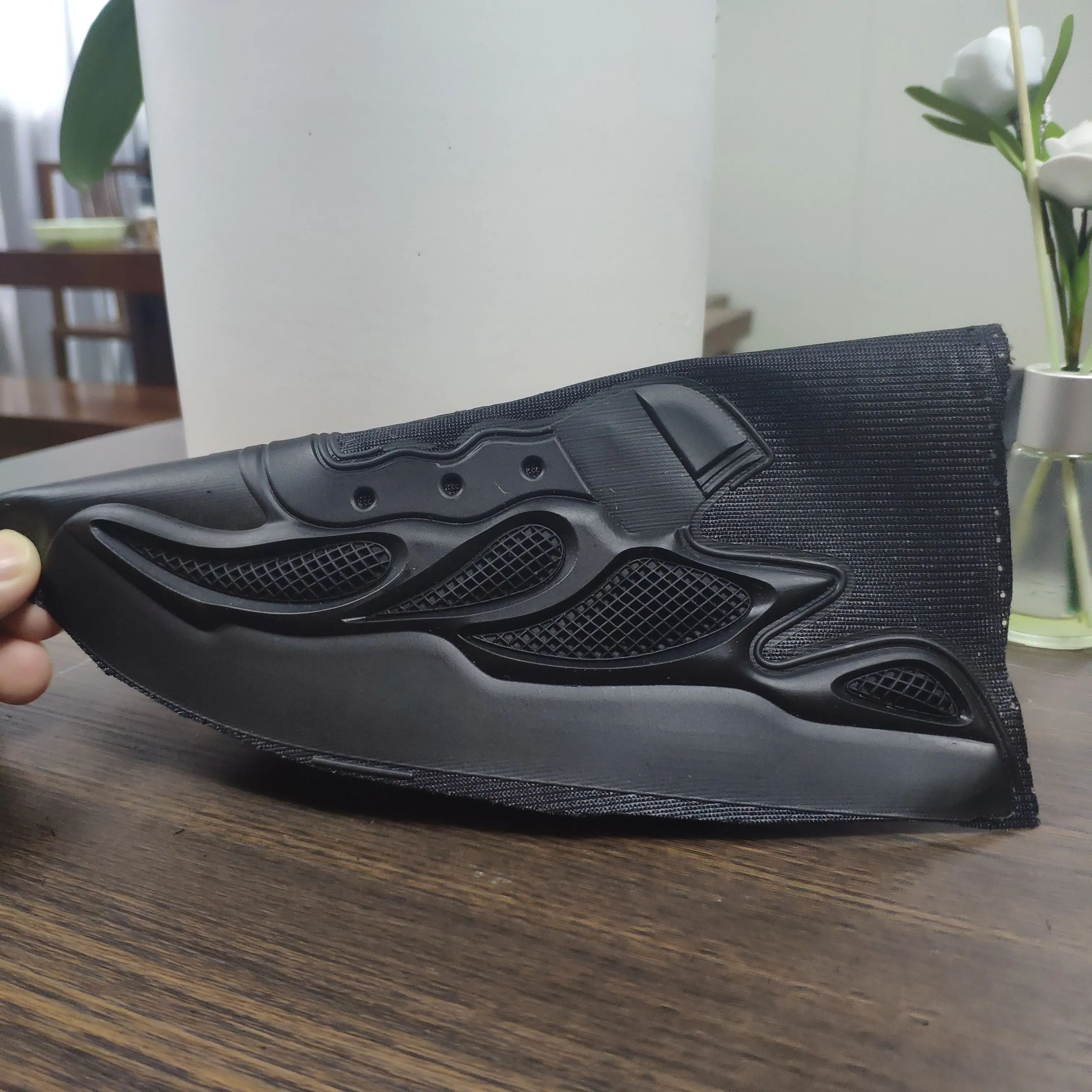 Customized Vamp Material Canvas Shoes Upper Mesh Sneaker Uppers Vamp ...