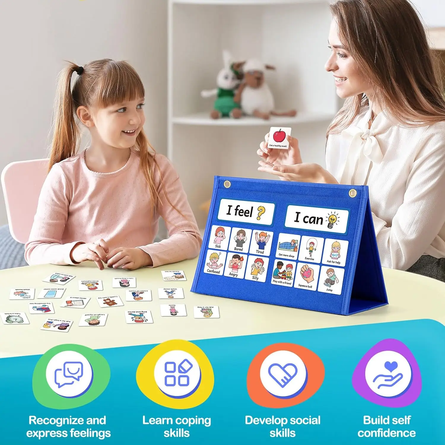 Feelings Chart - Social Emotional Learning for Autism