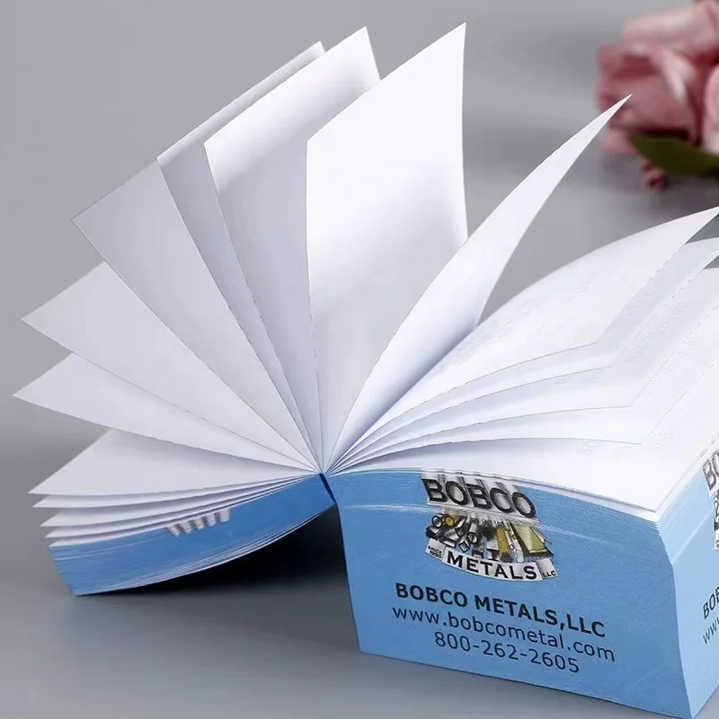 Customized Printing Memo Pad Block Cube Sticky Notes for Promotion ...