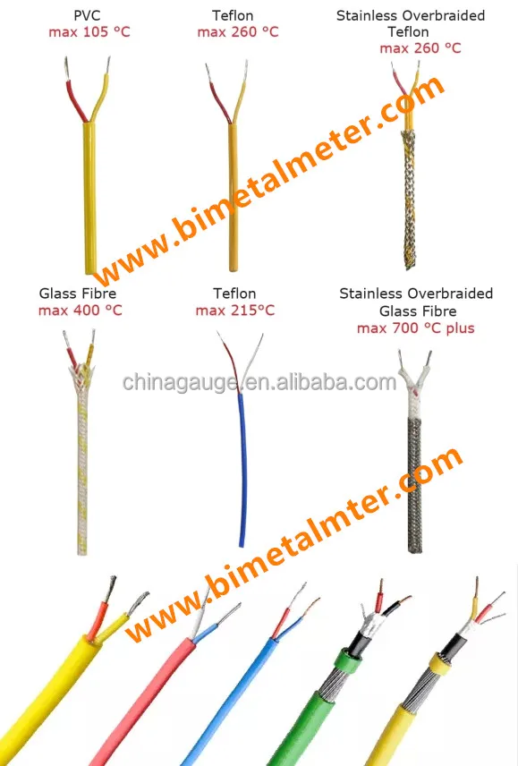 18AWG Thermocouple Compensation Cables - Industrial Instrument