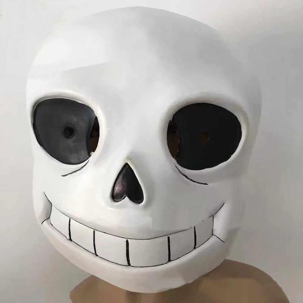 Undertale Sans Latex Costume Mask Halloween Funny Mask For Adults Joker ...