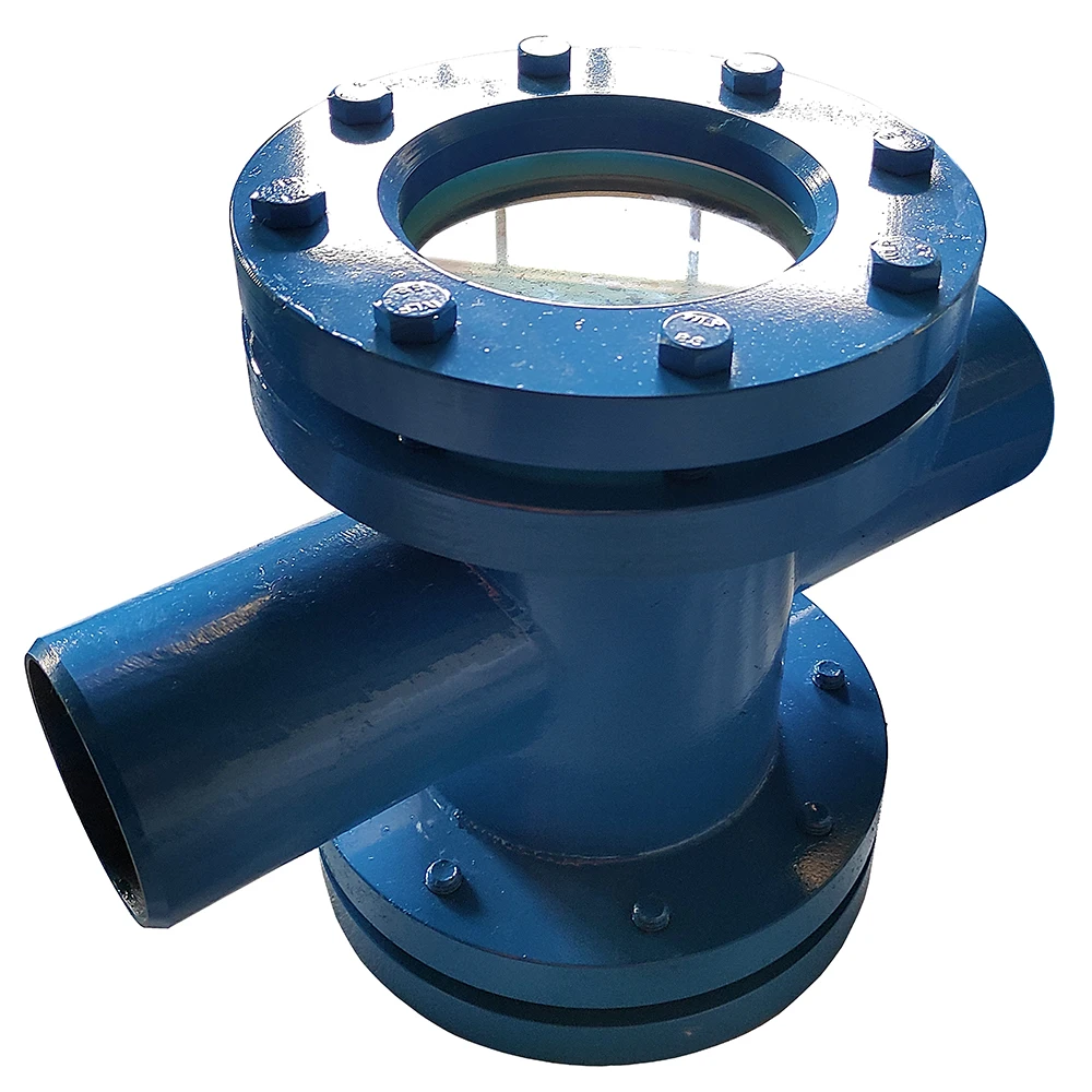 Welding Type Stainless Steel Flange Flow Indicator Sight Glass