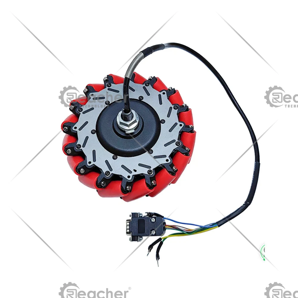 Wheel Hub Motor with Encoder and Mecanum Wheel 100kg Set of 4 Motor