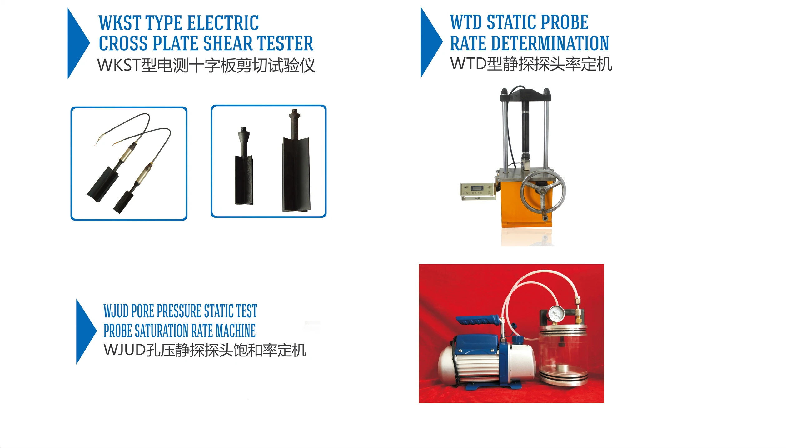 Full Hydraulic Track Static Cone Penetrometers CPTU for Soil Testing