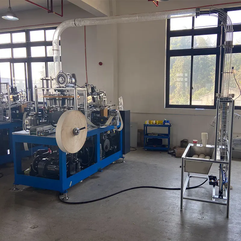 Young Bamboo Full Automatic Paper Cup Machinery High Speed Paper Cups ...