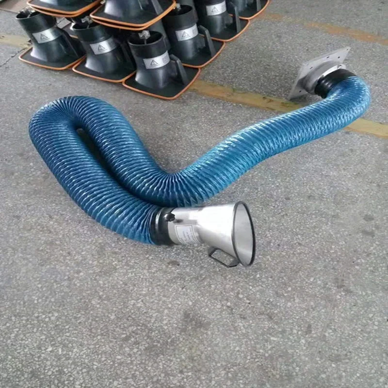 Wall-mounted Industrial Extraction Arms External Built Heat Resistant ...
