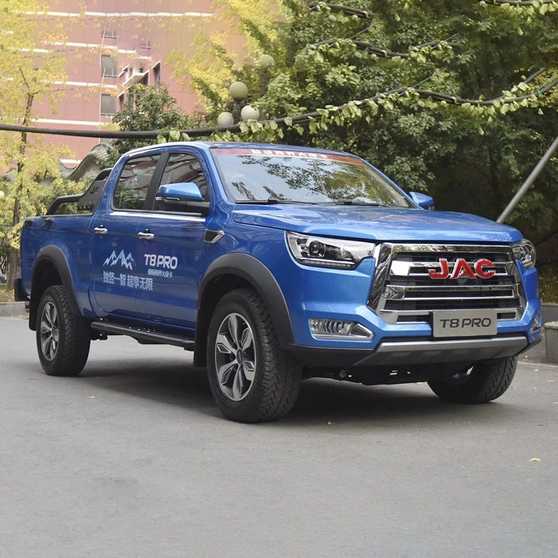 Jac T8 Pro Truck Pickup Double Row 150hp Diesel Engine Pickup 110kw ...