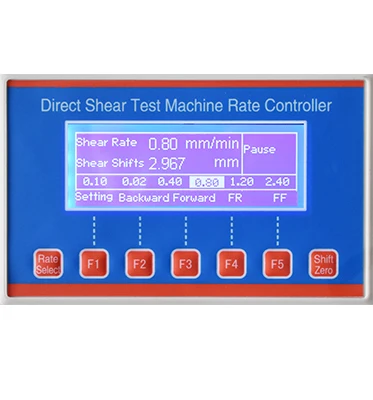 Digital Display Soil Quadruple Direct Shear Test Machine