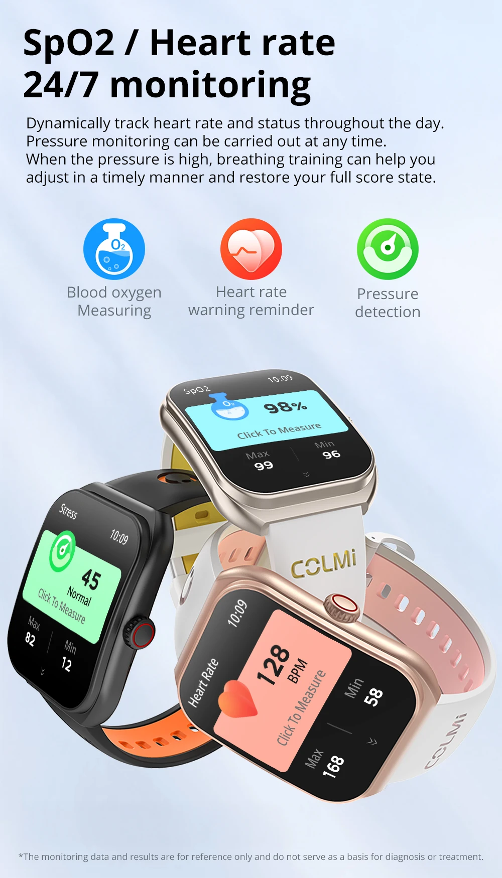 COLMI P86 Smart Watch - AMOLED Display & Answer Call Function