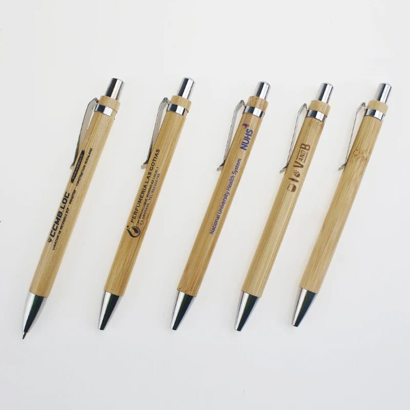 Wholesale Promotional Cheap Environmental Eco Friendly Bamboo Pen with Logo