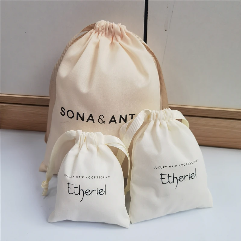 Eco Friendly Garment Dust Bag with Snap Button & Cotton Envelope