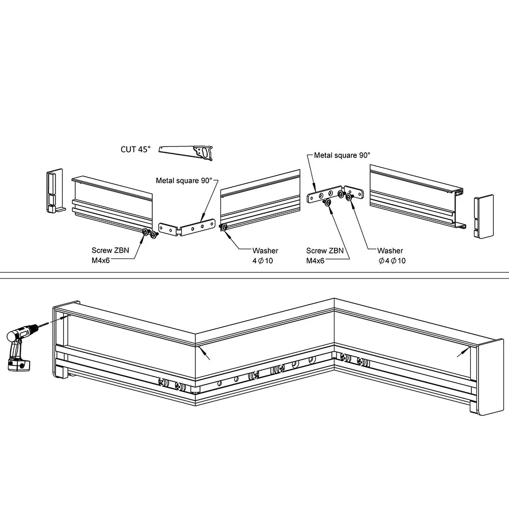 Gola Profiles System Handle - Premium Aluminium Handles