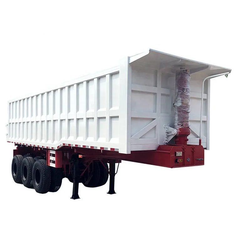 40ft Container Trailer Rear End Dump Tipping Tipper Chassis For Sale ...