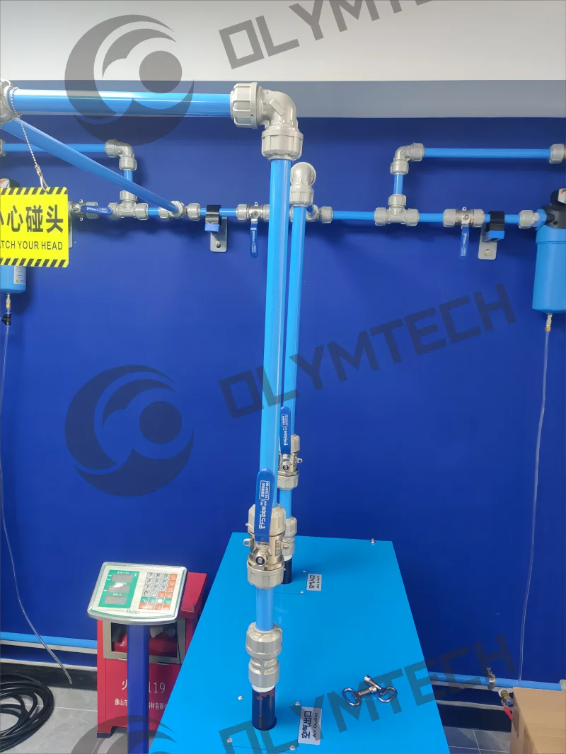 Olymtech Aluminum Alloy Piping Systems for Air Compressors