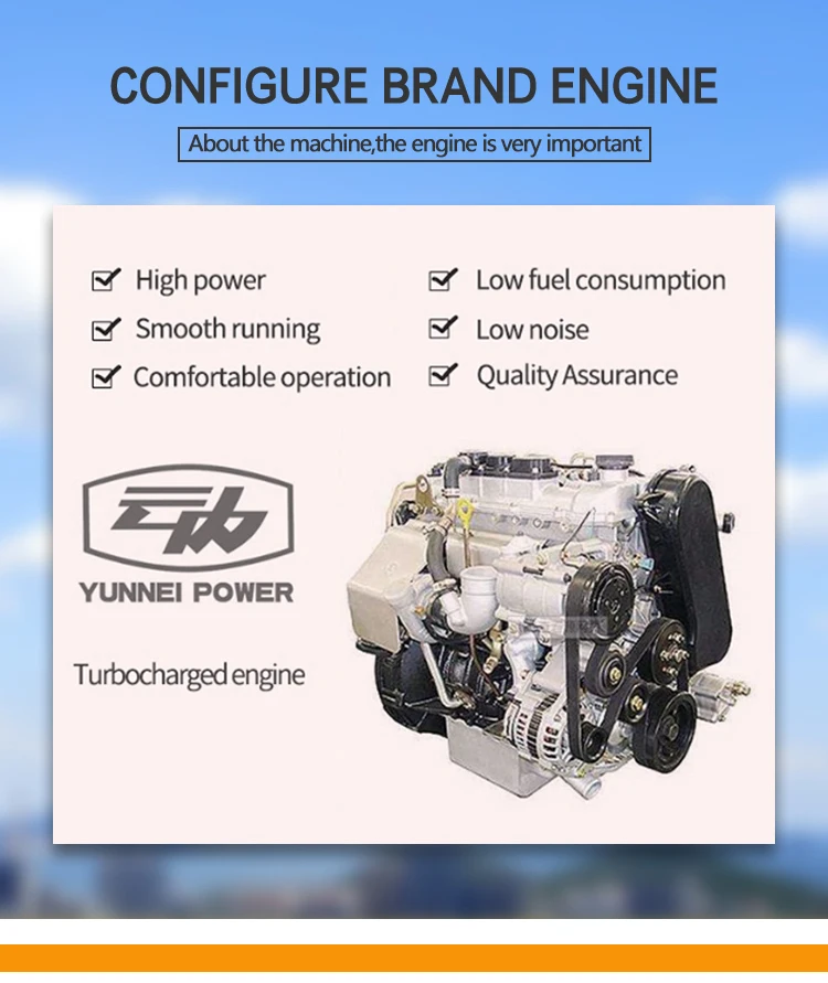 Min Used Multifunctional Wheel Backhoe Excav Loaders With Mower ...