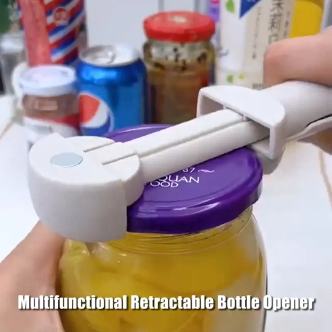 New Multifunctional Retractable Magnetic Bottle Jar Beer Openers 4 In 1 ...