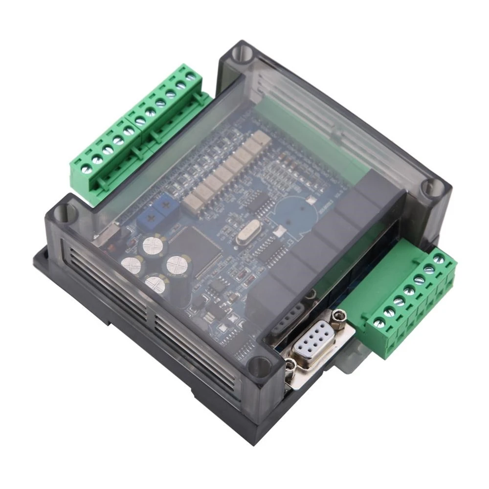 Fx3u-14mr Fx3u-14mt Plc Industrial Control Board 8 Input 6 Output 6ad 2da And Rs485 Rtc ...