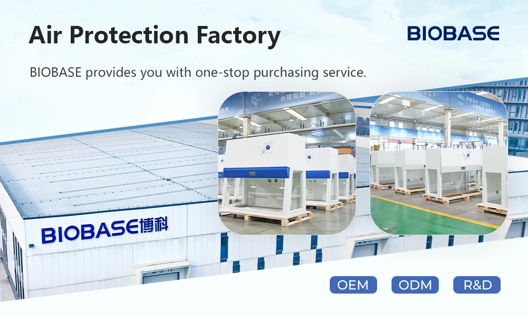 BIOBASE Laminar Flow Cabinet Horizontal with Color Touch Screen UV Lamp ...
