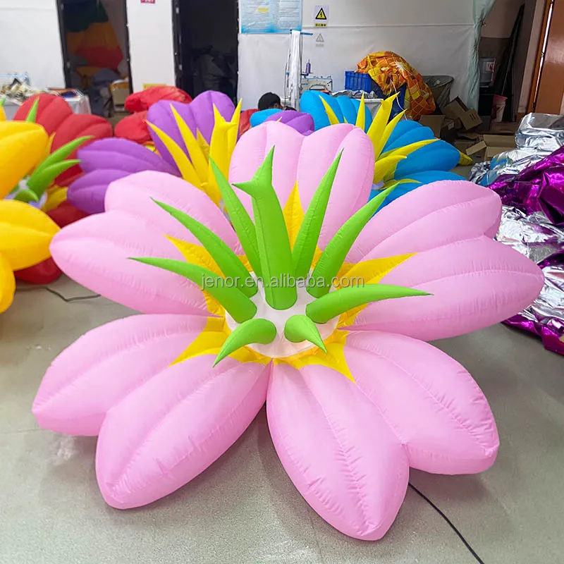 Colorful Lighting Inflatable Flower Alice in Wonderland Party ...