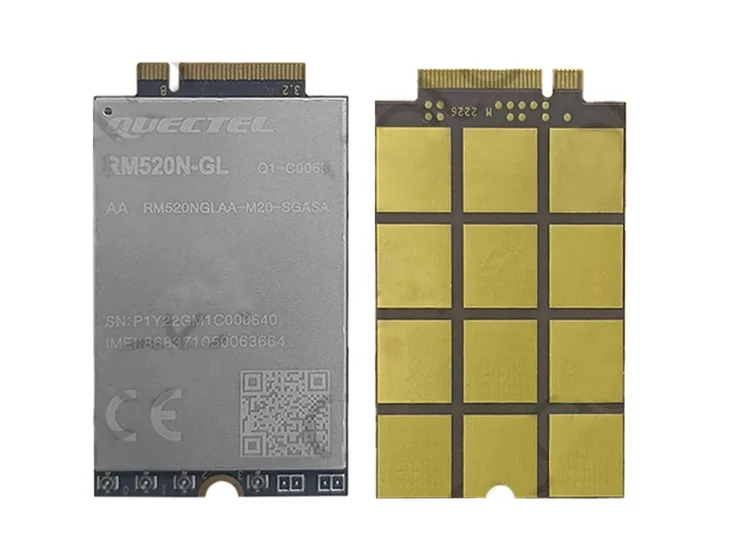 RM520N-GL Industrial Module - 3.4gbps LTE, NSA & SA Modes