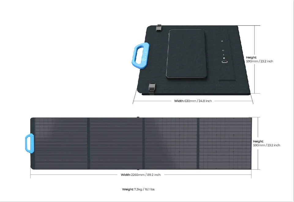 Bluetti Flexible Solar Panels - Efficient Power Solutions