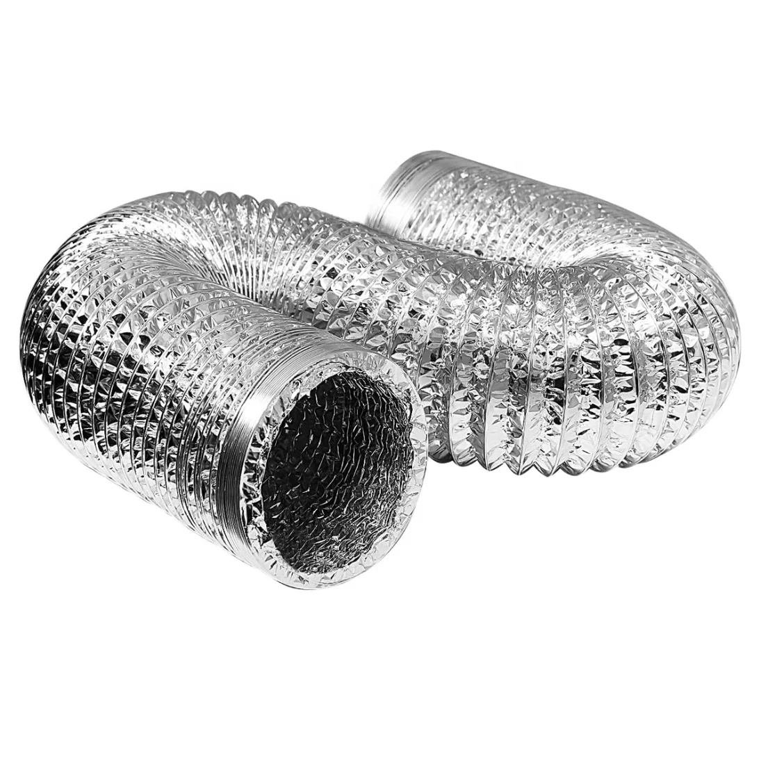 Portable Expandable Aluminum Foil Flexible Duct Tunnel Ventilation