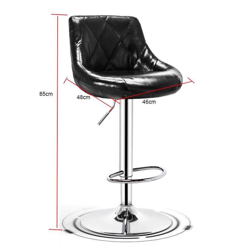 Factory Outlet Upholstered Adjustable Rotating Bar Stool Counter Chairs ...