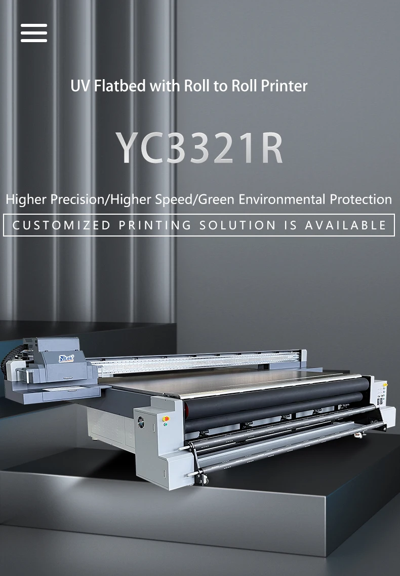 High Resolution Printer Roll To Roll Digital Printing Machine - Buy Uv ...