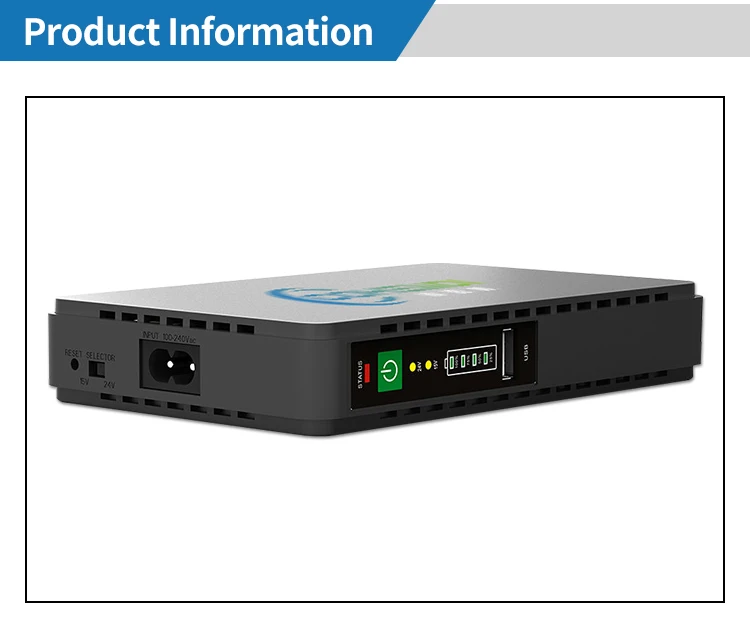 Cheap Price Powerful Portable 220v Dc Mini Ups Wifi Router 12v 48v Ups ...