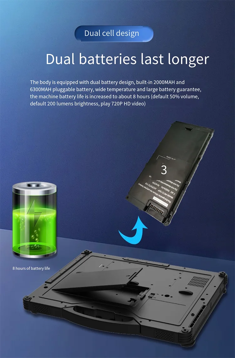 Vincanwo Industrial Tablet Panel Pc Window Ddr3 Rugged Tablet 2usb ...