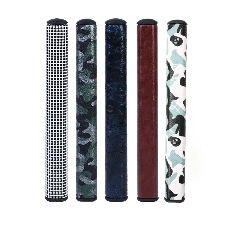 Custom Pu Leather And Eva Golf Grips Golf Putter Grips Compound Grip ...