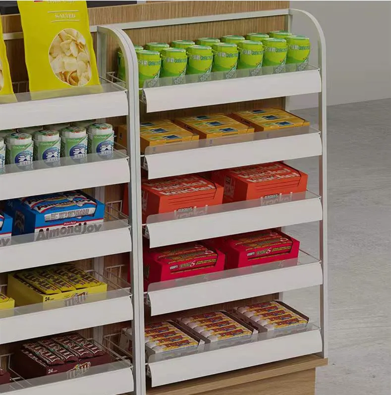 Wooden Supermarket Checkout Counters for Stationery Shops