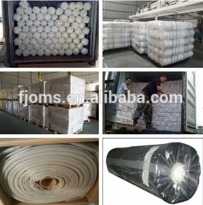 Recycled Plastic Black Construction Film 20ft X 100ft 4mil / 6mil - Buy ...