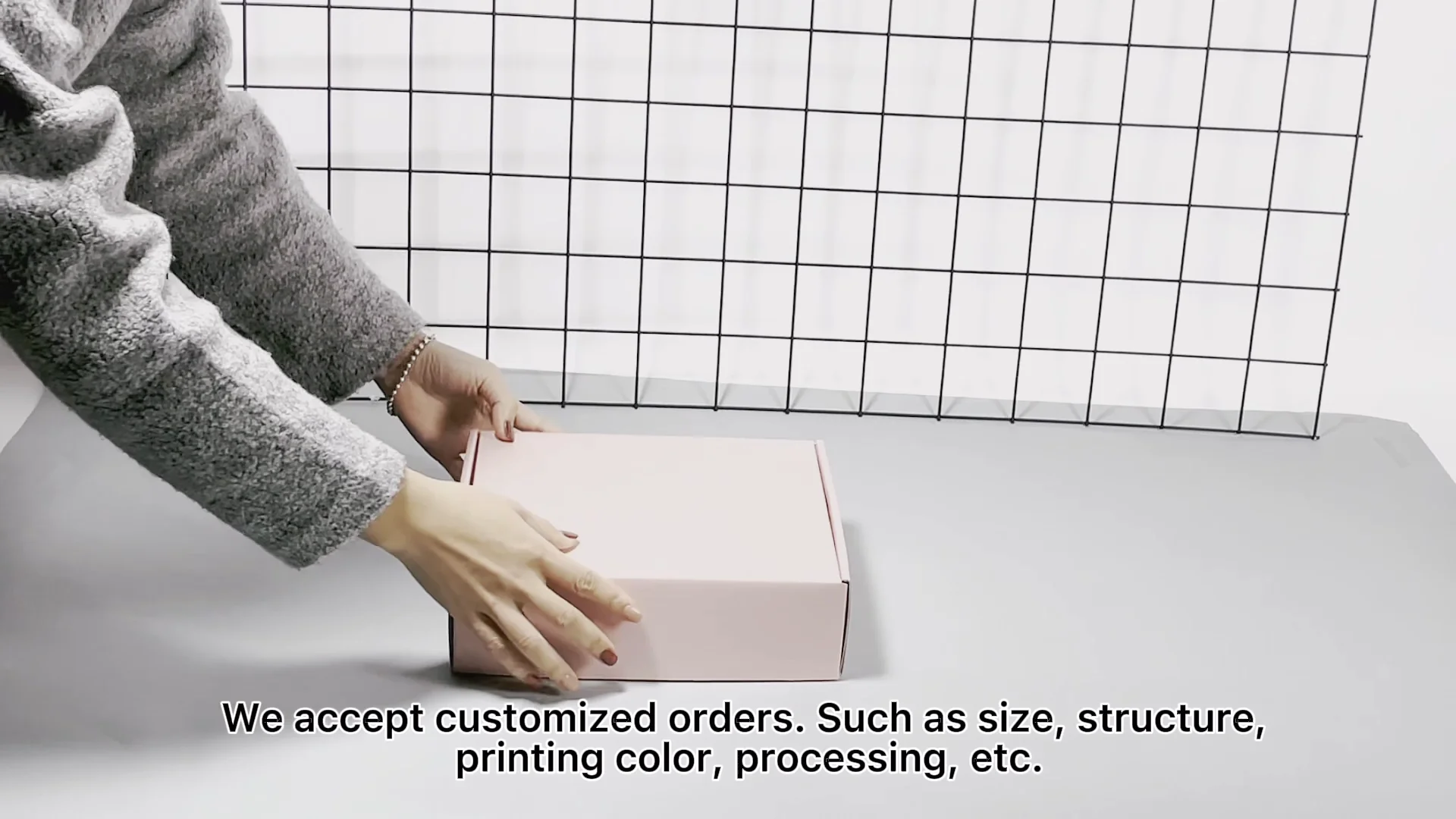 6x4x2 Inch Gradients Gift Corrugated Mailing Boxes Shipping For Small ...