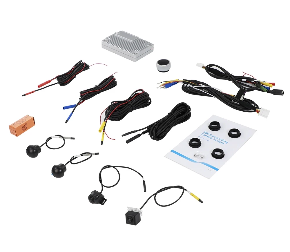 360 Degree Bird View System - 1080P 3D AHD Car Camera