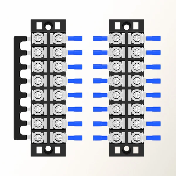 8 Position Power Terminal Block 25a 600v Battery Terminal Block Dual ...