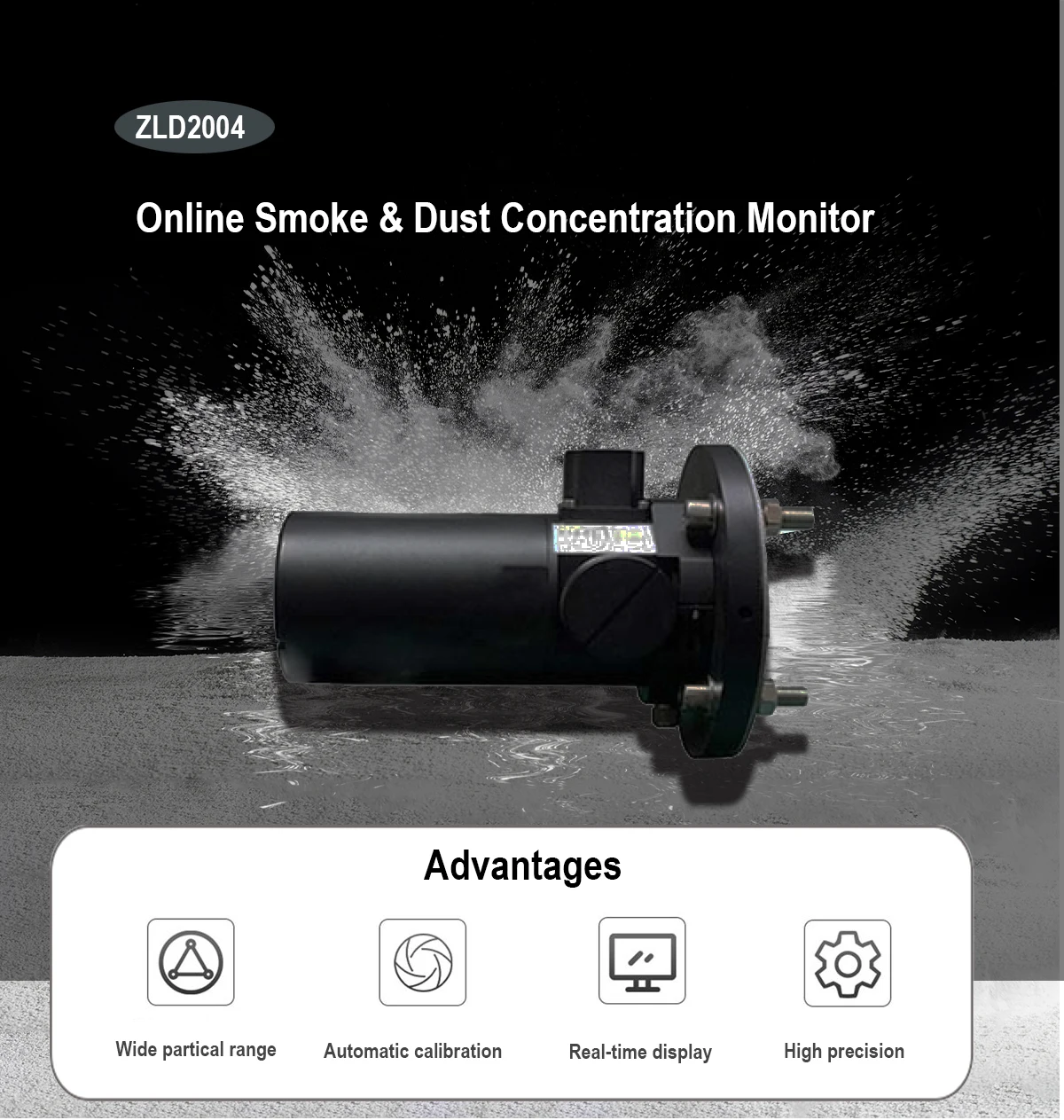 Zetron Zld2004 Best Selling Online Stack Dust Analyzer Particulate ...