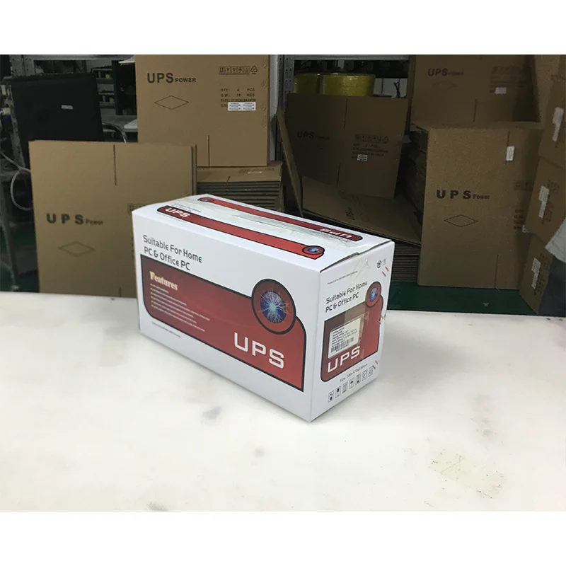 Line Interactive Ups 800va 480w Ups Simulated Sine Wave Backup Power ...