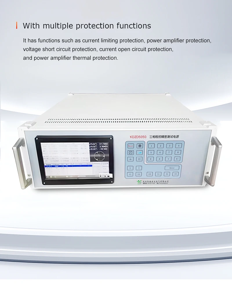 Digital Programmable Three Phase Power Source - Buy Program Control ...