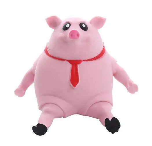 High Quality Pink Stretch Cute Squeeze Toy Pig Shape Anti Stress ...