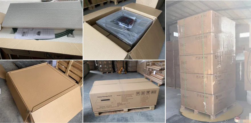 Colp016 Colingliving Odm Customized 304 Sus Outdoor Grc Gas Fire Pit ...