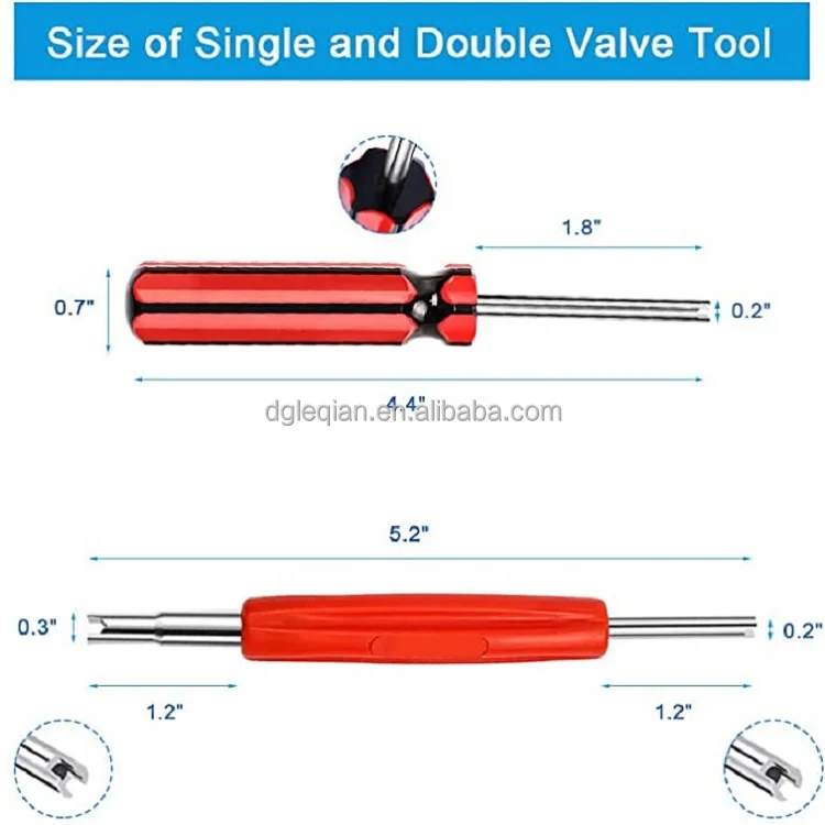 Various Tire Repair Single And Double Heads Valve Cores Remover Stem ...