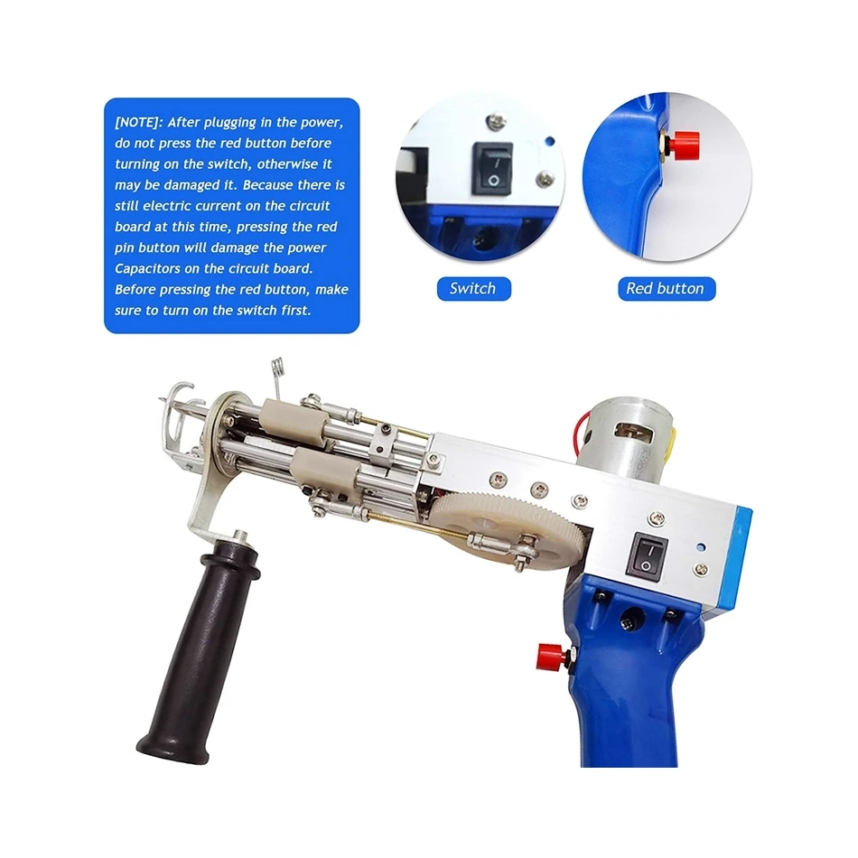 Electric Carpet Tufting Machine Tufting Gun for Rugs Cushion Carpet ...